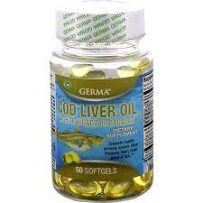 Cod Liver oil 50 Caps /36 exp 4/27 | PJ DISTRIBUTORS